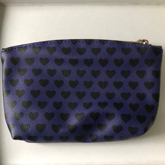 ipsy | Bags | Ipsy Blue Hearts Makeup Bag | Poshmark